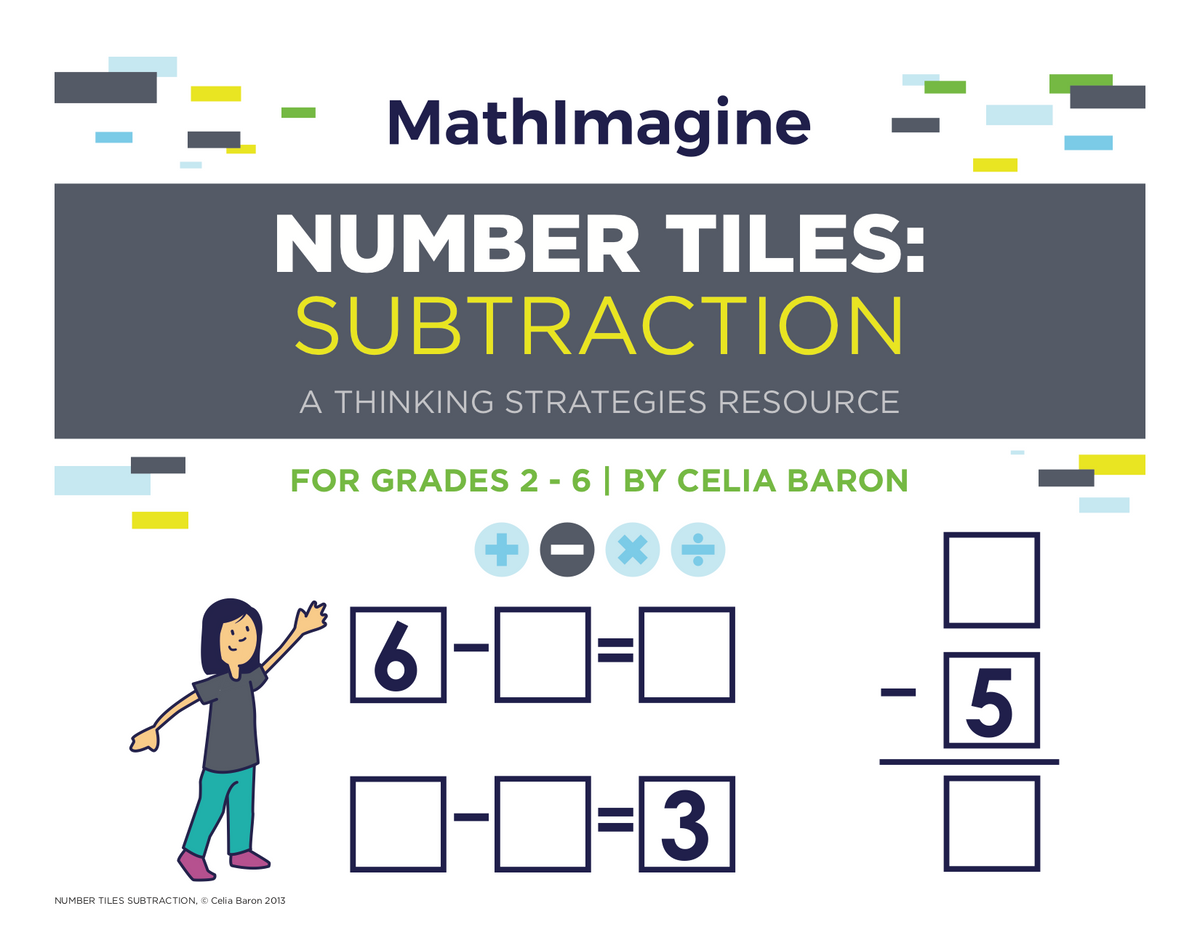 Subtraction - Number Tiles – The MathImagine Foundation