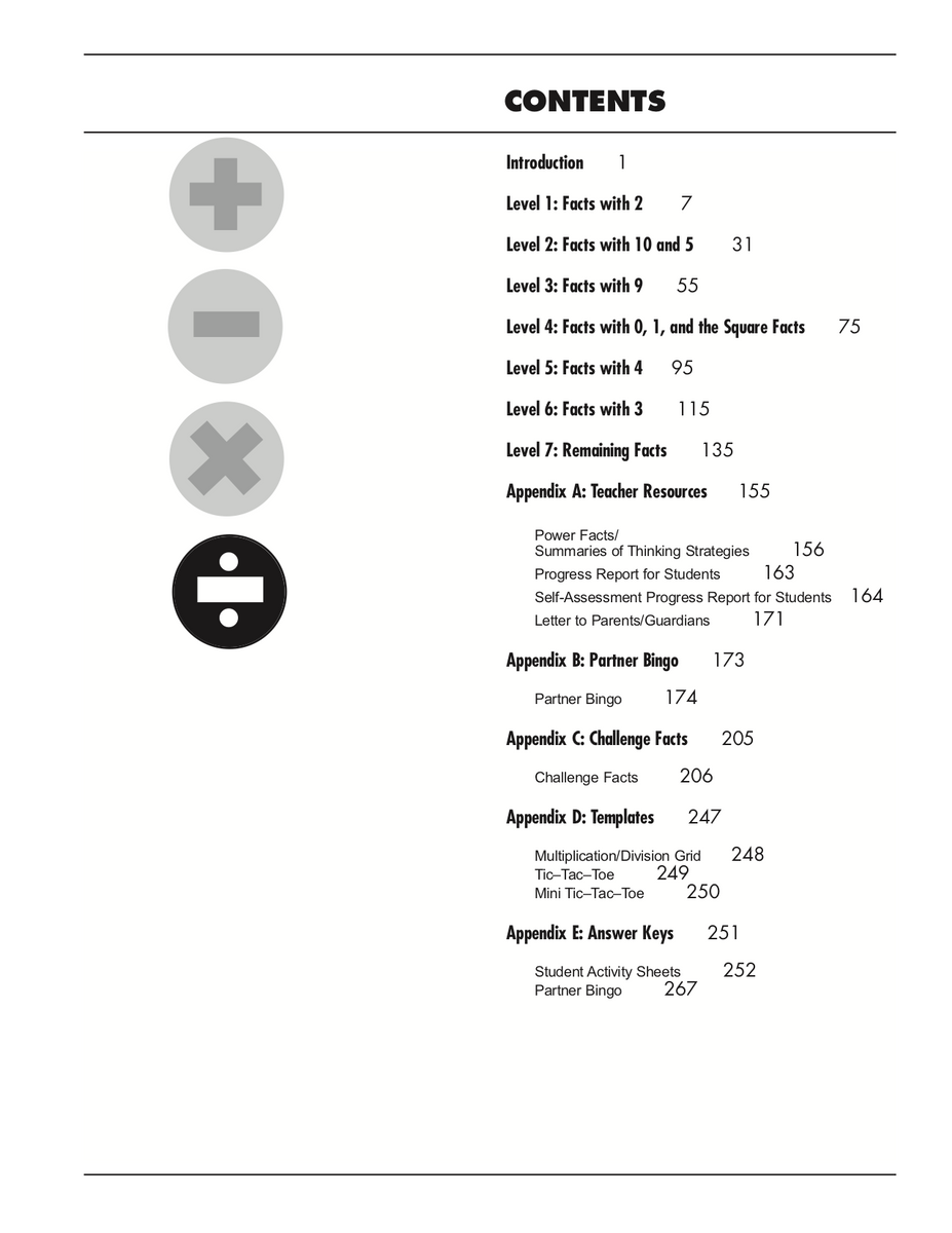 Division - Thinking Strategies – The MathImagine Foundation